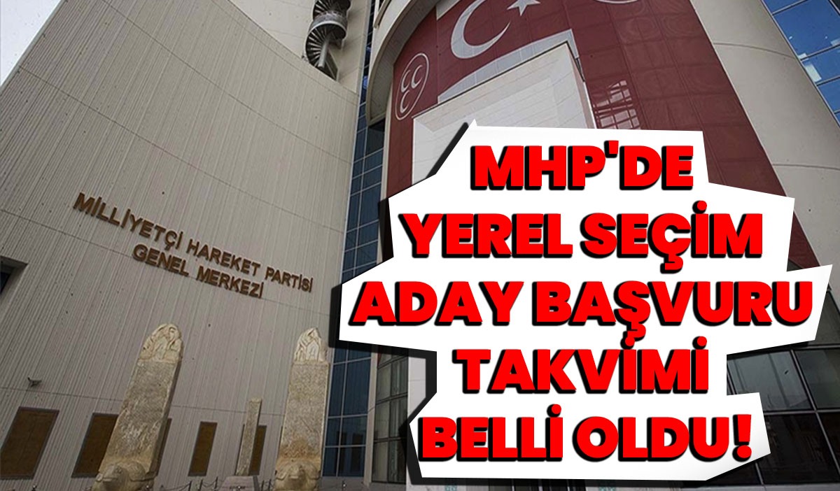 MHP'de yerel seçim aday başvuru takvimi belli oldu! - Afyon Haber Odak ... MHP'de yerel seçim aday başvuru takvimi belli oldu! - Afyon Haber Odak ...