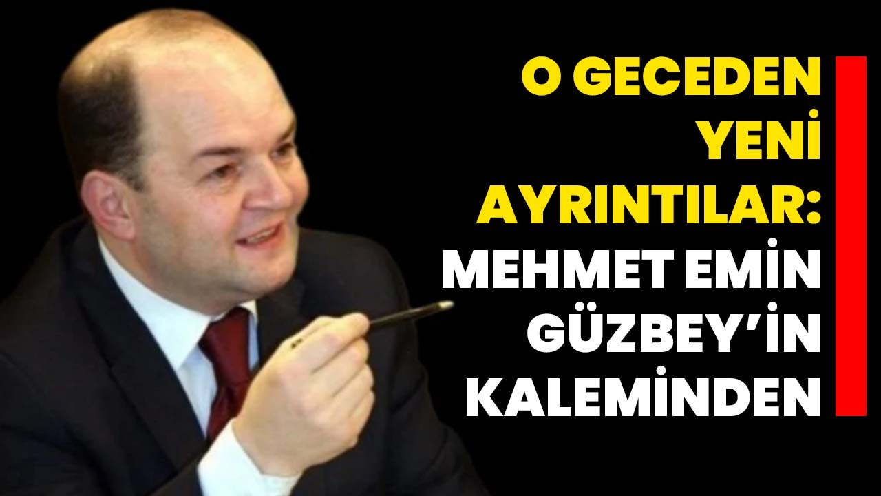 Güzbey yazdı: O geceden notlar... - Afyon Haber Odak Gazetesi Son ...